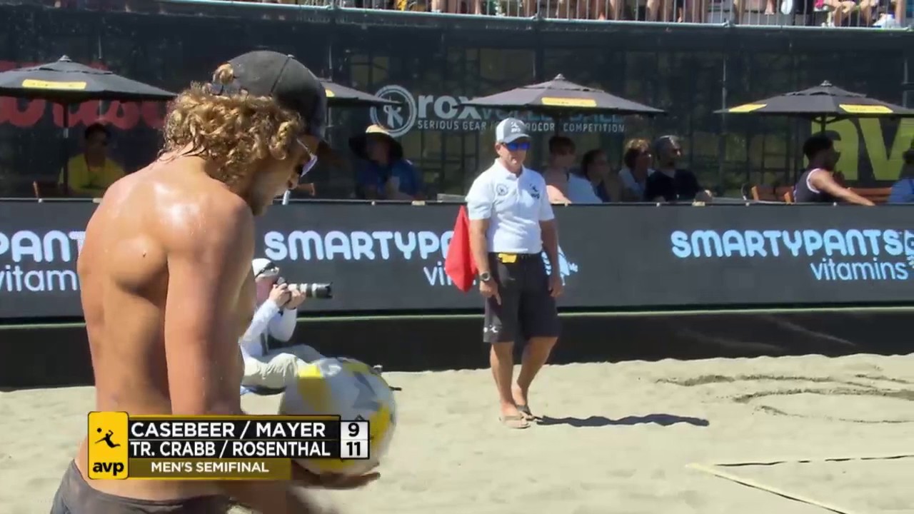 AVP Seattle Open 2017 Men's Semi-Finals: Casebeer/Mayer vs Crabb ...