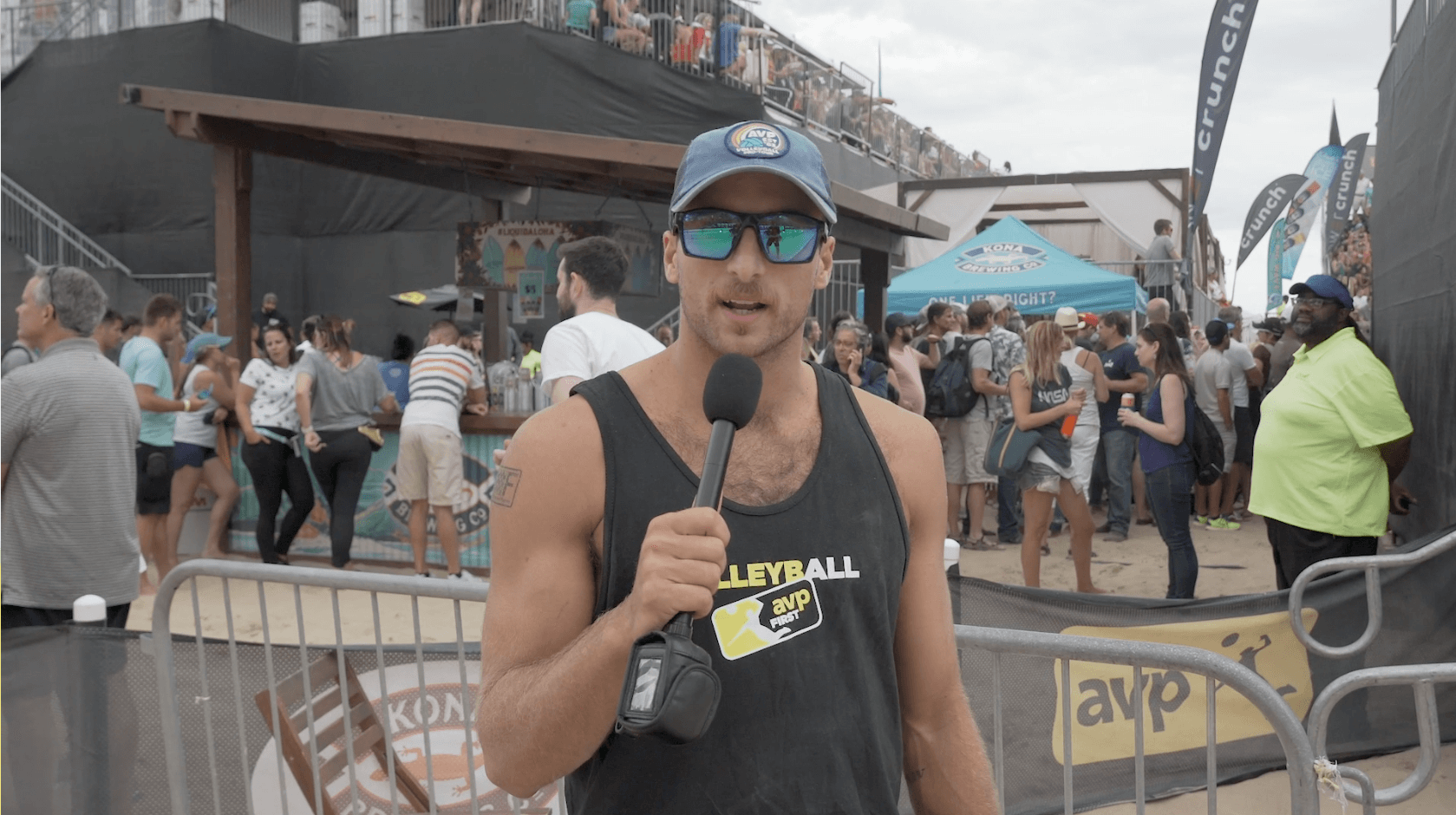 Eric Beranek On The Beach - AVP Beach Volleyball